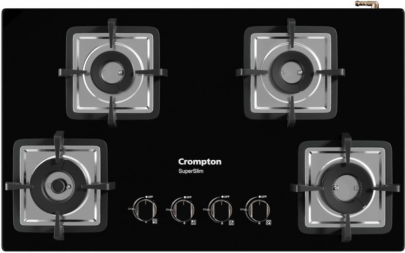 Crompton SuperSlim Glass Automatic Gas Stove Price in India - Buy ...