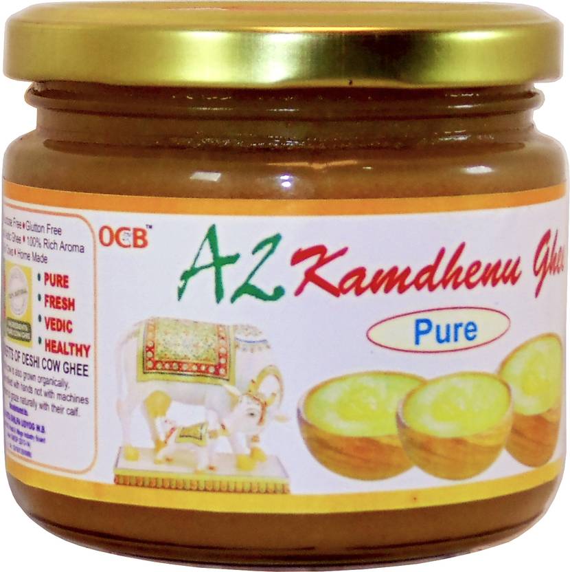 OCB A2 Kamdhenu Ghee Pure A2 Desi Cow Ghee, Bilona Churned Bengali Ghee ...