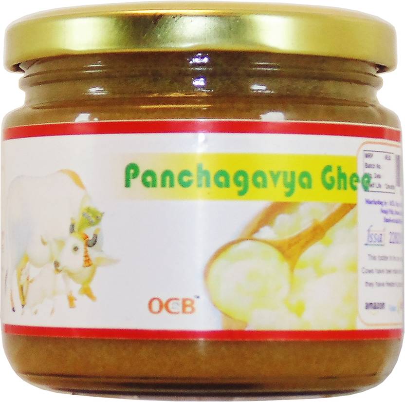OCB Panchagavya Ghee Gir cow Bengali Ghee 250 g Glass Bottle Price in ...