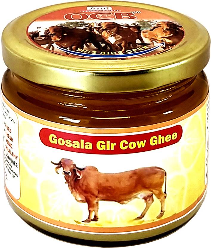 OCB Gosala Gir Cow Ghee Traditional Vedic Bilona Method 100% Desi Gir ...