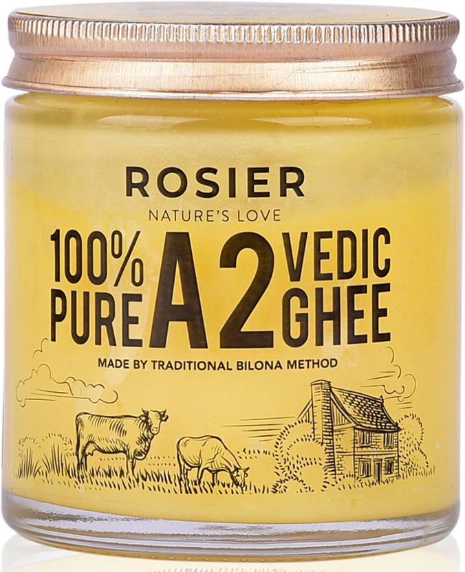 ROSIER A2 Vedic Cow Ghee, Traditional Bilona Method, Pure, Natural and ...