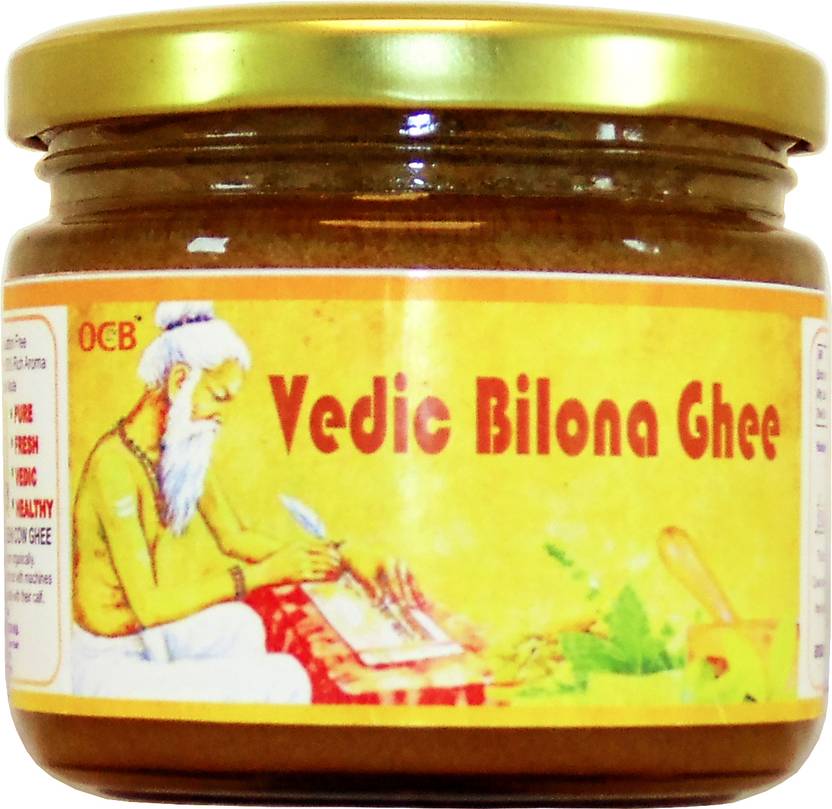 OCB Vedic Bilona Ghee Desi Cow Milk by Traditional Hand Churning Bilona ...