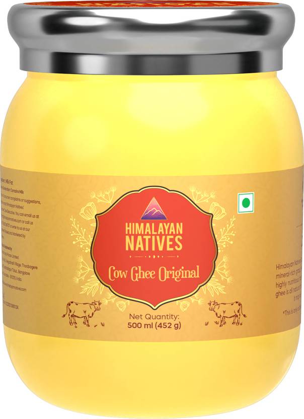 Himalayan Natives 100% natural Himalayan Cow Ghee Ghee 500 ml Plastic ...
