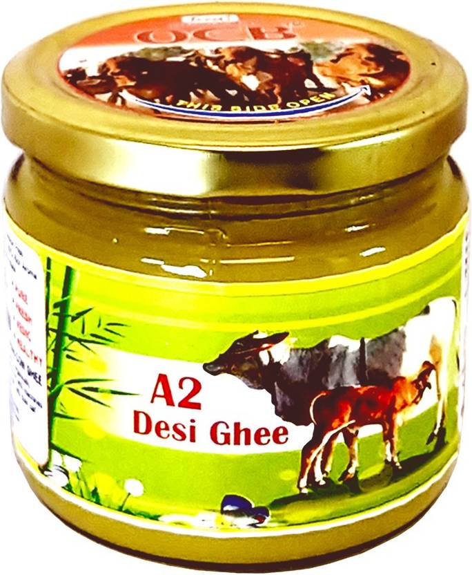 OCB A2 Desi Ghee Shudh Desi Cow Ghee from A2 Milk Prepared Ghee 250 g ...