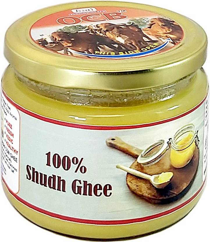OCB 100% Sudh Ghee (Made By Desi Cow Milk) Bilona Method Ghee 250 g ...