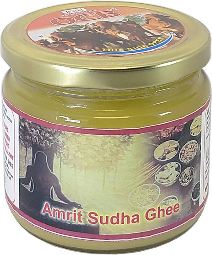 OCB Amrit Sudha Ghee A2 Desi Cow Ghee, Bilona Hand Churned Healthy Ghee ...