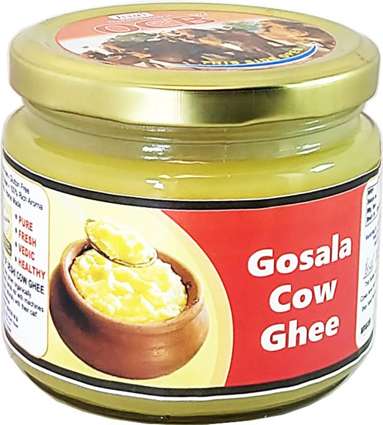 OCB Gosala Cow Ghee Desi A2 Ghee | Made with 100% Pure A2 Milk Ghee 250 ...