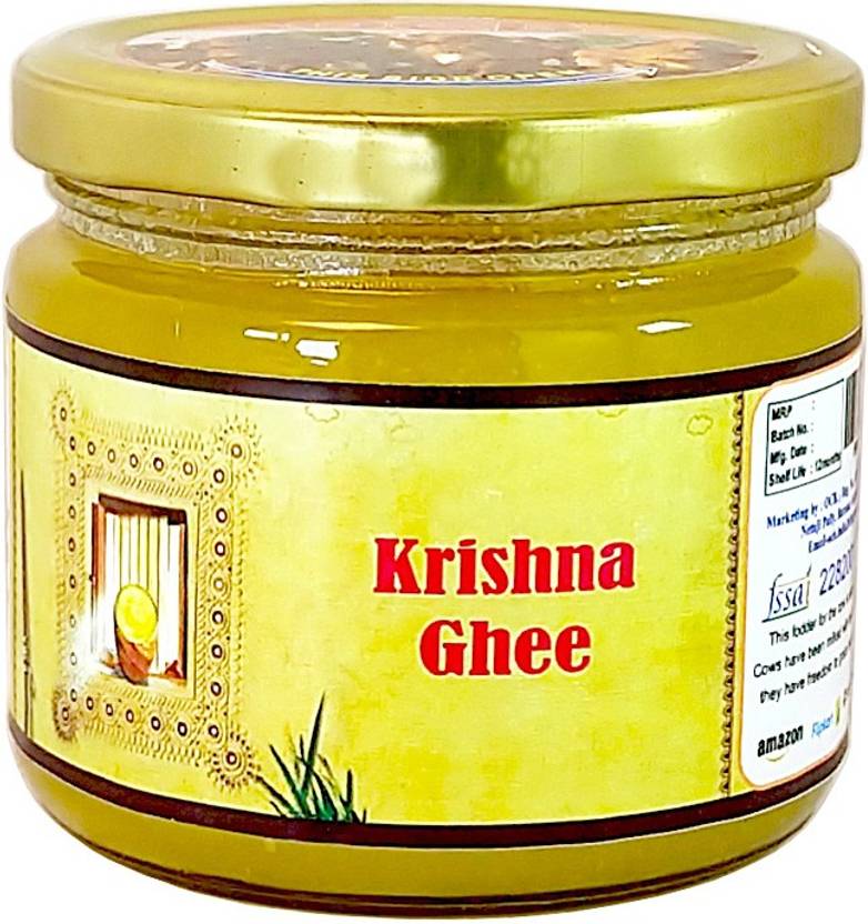 OCB Krishna Ghee A2 Desi Gir Cow Ghee Vedic Bilona Method Grass Feed ...
