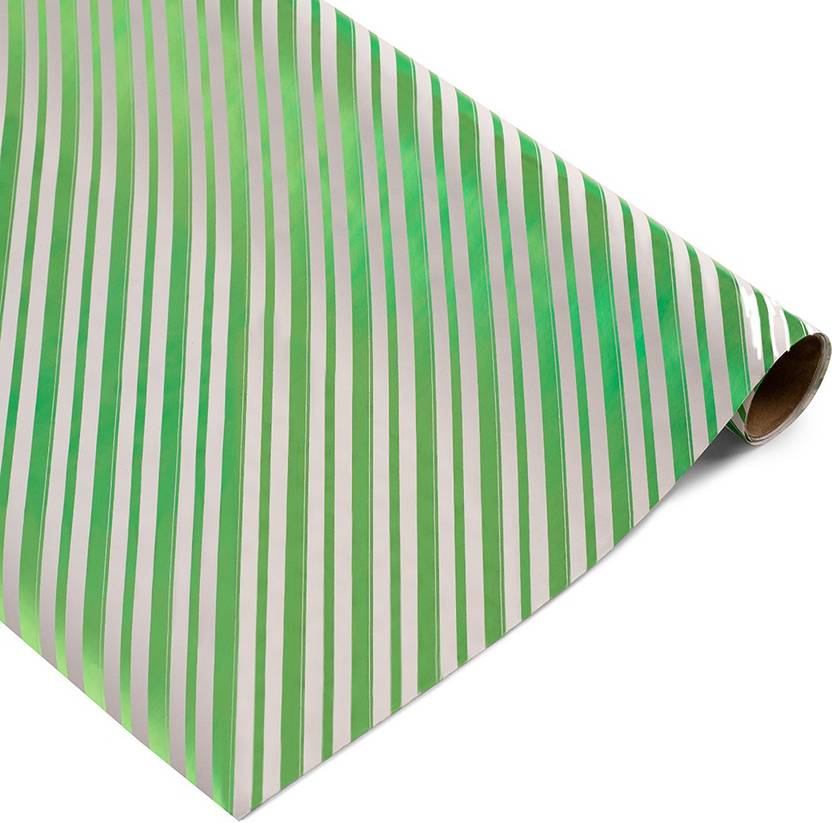 Crown Greetings Green Liner Gift Wrapping Roll Paper 30" x 3m Paper ...