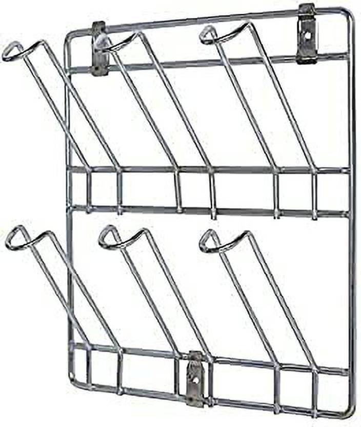 Kavid Stainless Steel Wall Mounting Glass Stand/Water Glass Holder for ...