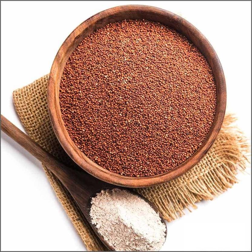 Veganic Ragi Edible Seed | Finger Millet | Whole Grain | Kelvaragu ...
