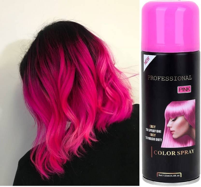 Emijun Professional Hair Color Spray , PINK - Price in India, Buy ...