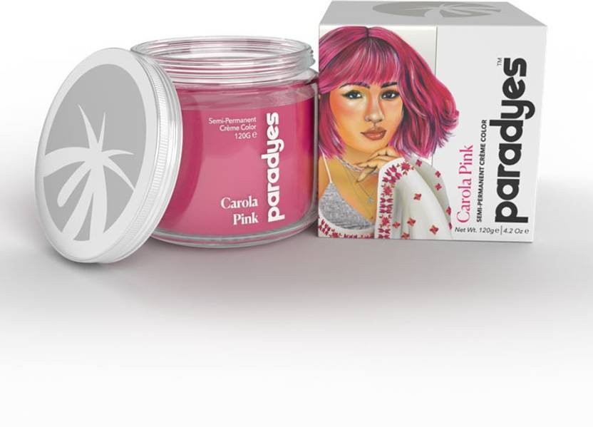 Paradyes Ammonia Free Semi-Permanent Hair Color 120gm jar only , Carola ...