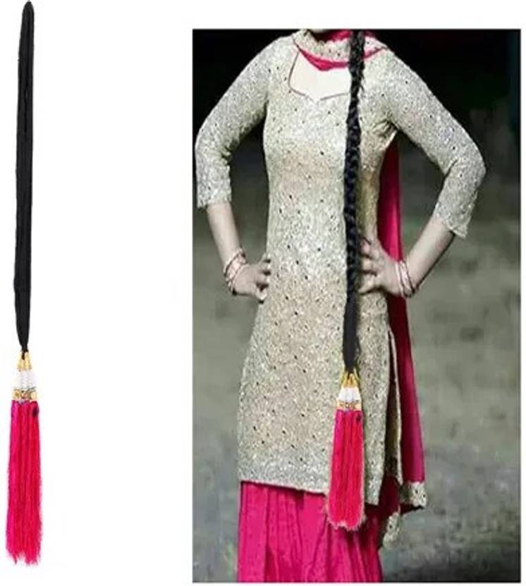 NAVMAV Tassles Paranda/Parandi For Women & Girls Braid Extension For ...