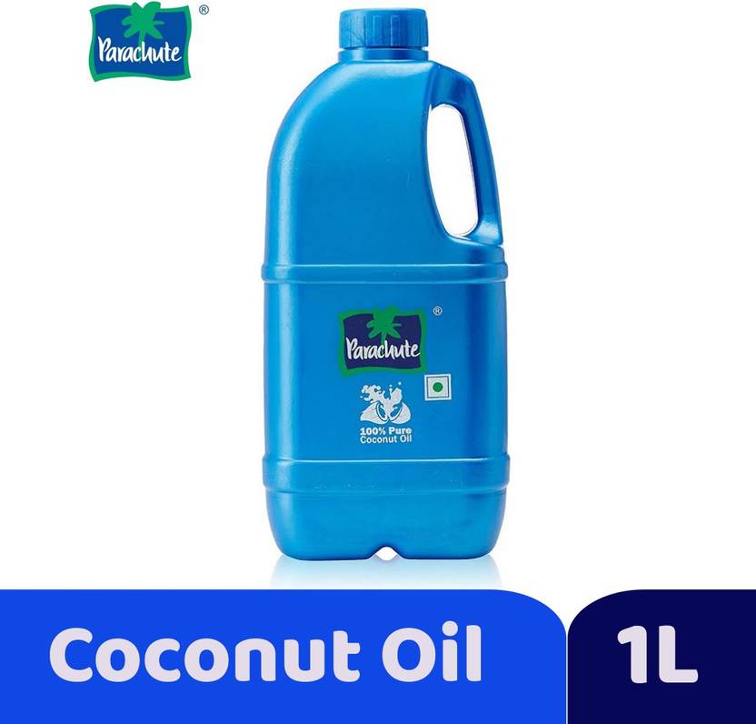 Parachute 100% Pure Coconut Oil 1 L Hair Oil - Price in India, Buy ...
