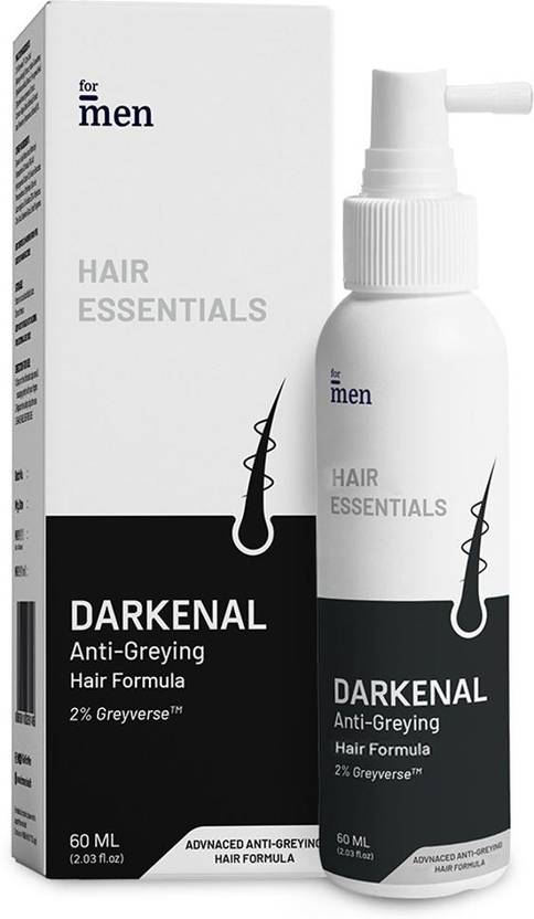 Formen Darkenal Anti Greying Hair Serum | 2% Greyverse | No Synthetic ...