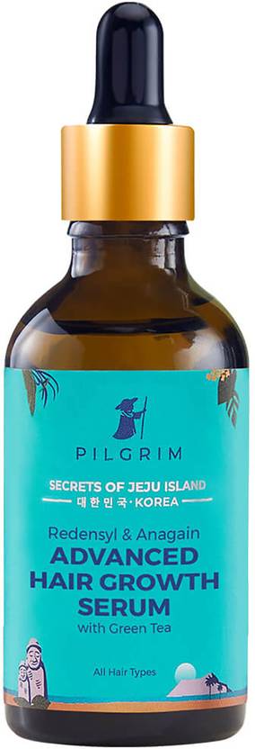 Pilgrim Redensyl 3% + Anagain 4% Advanced Hair Growth Serum For Hair ...