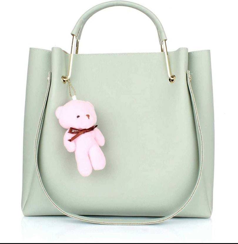 Buy Technique Traders Women Green Handbag PIsta Online @ Best Price in ...