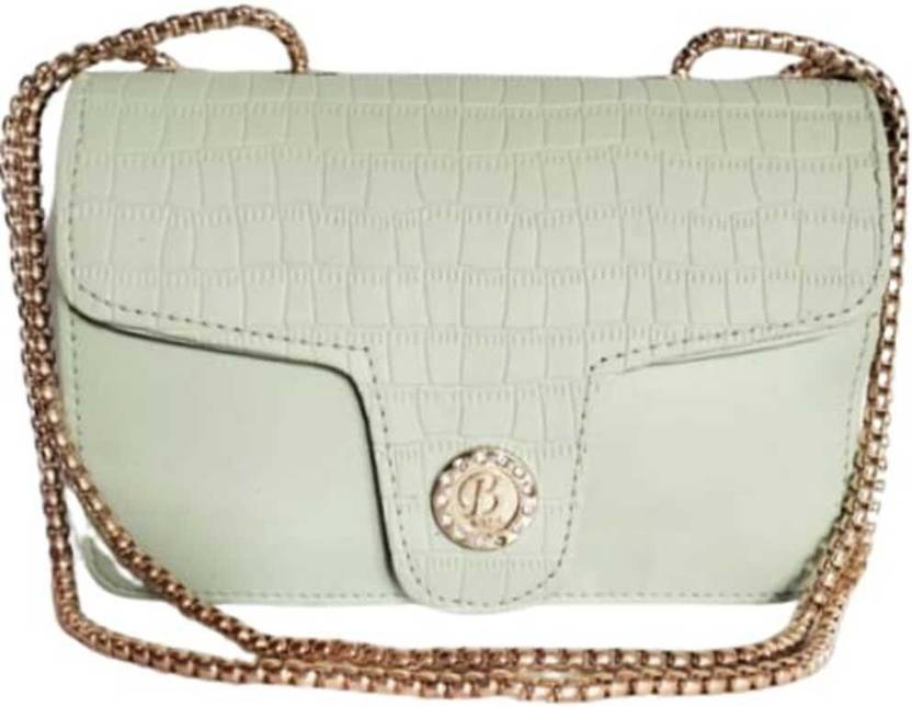 Anmol Collection Green Shoulder Bag AC_20220 BLACK - Price in India ...