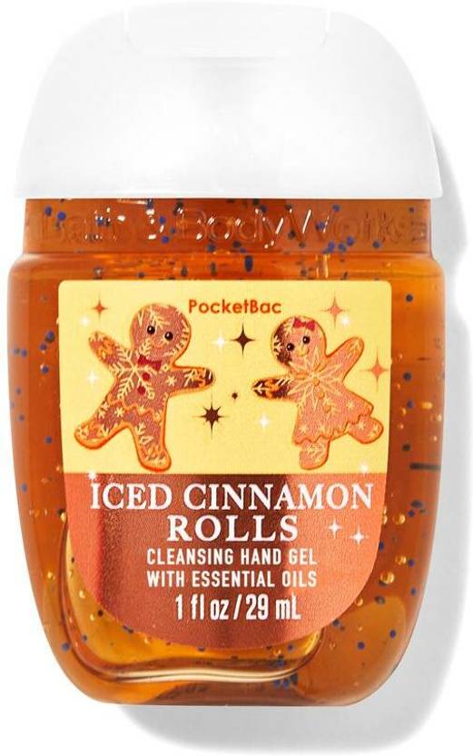 BATH & BODY WORKS ICED CINNAMON ROLLS CLEANSING HAND GEL Hand Sanitizer ...