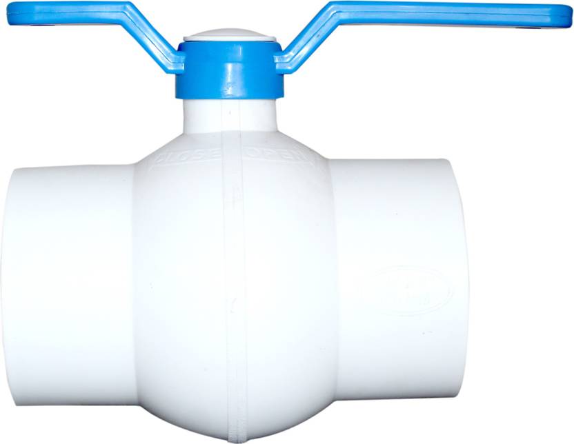 droptech HEAVY PVC Ball Valve 5", PLAIN END WITH PVC SOLVENT Ball ...