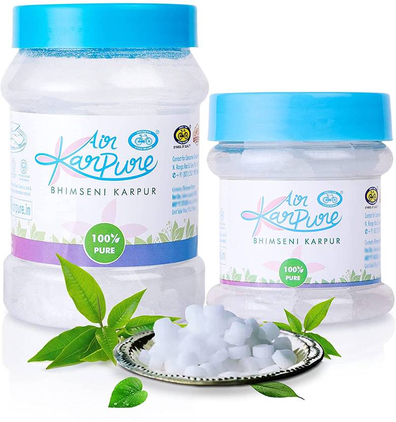 Cycle Karpure Bhimseni Karpur, 100% Pure Camphor with Calming Fragrance ...