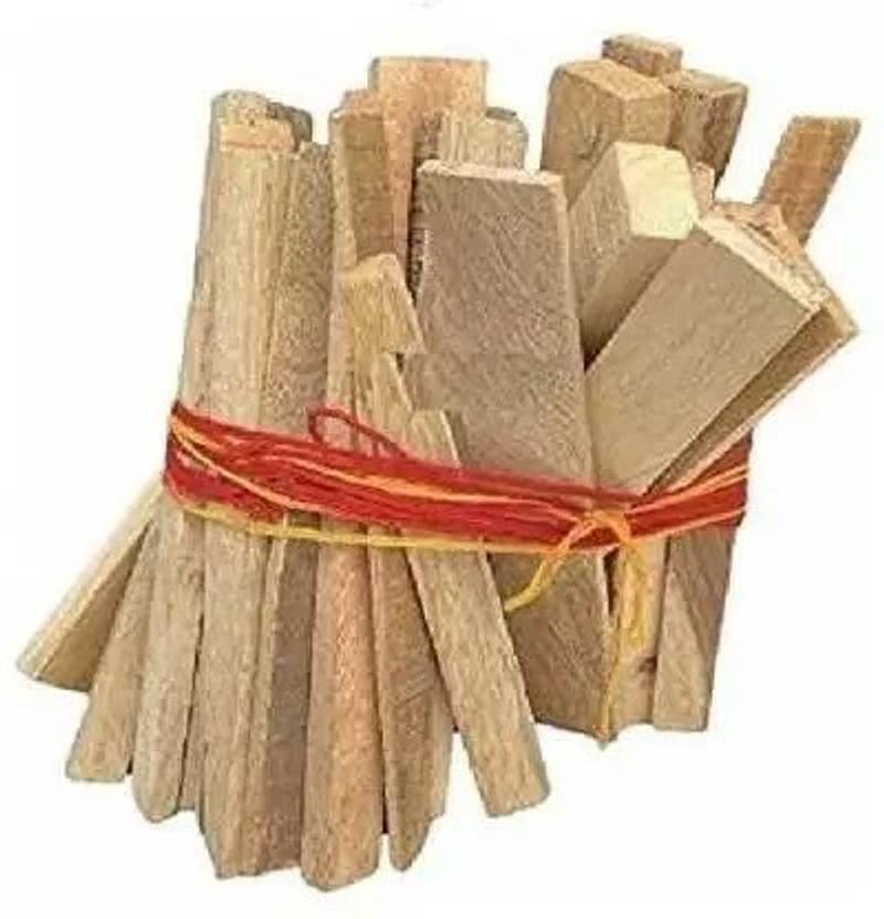 NANDAN SHREE JI Aam Ki Lakdi Pure Mango Wood use for Hawan & Pooja -1Kg ...