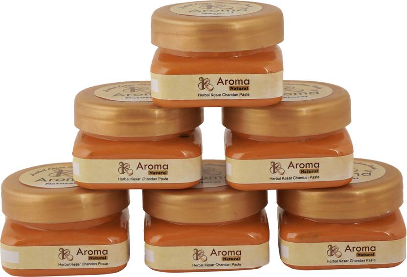 KRINATI HOME Pure Natural & Herbal Keshar Chandan Tilak (50x6)gm Pack of 6 Price in India - Buy ...