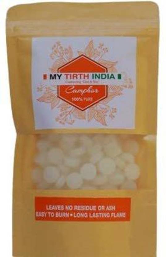My Tirth India Camphor Tablets | Pure Camphor | 100% Pure Price in ...