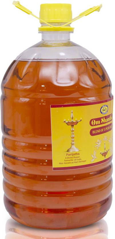 Cycle Om Shanthi Pure Puja Oil, Blend of 5 Puja Oils - Jasmine ...
