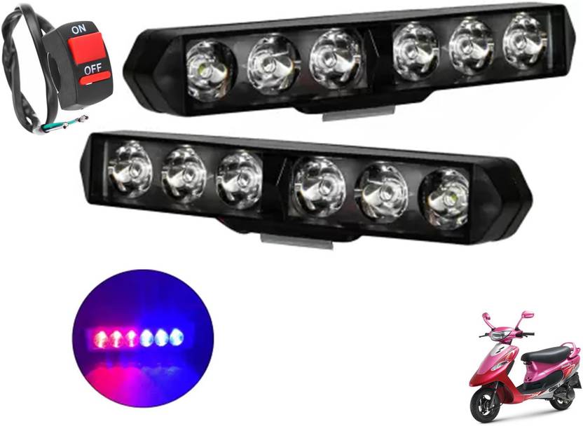 Generox LED Fog Light for TVS Scooty Pep Price in India - Buy Generox ...