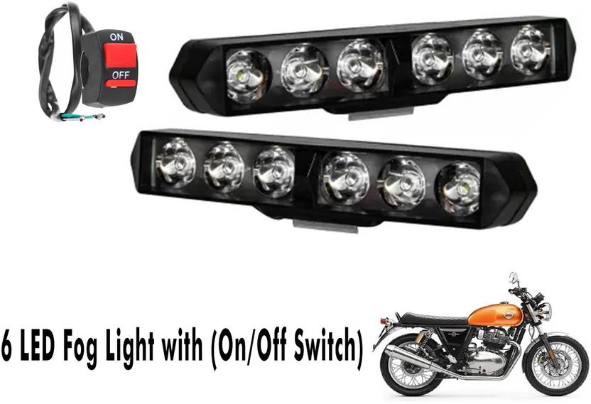 Generox LED Fog Light for Royal Enfield Interceptor 650 Price in India ...
