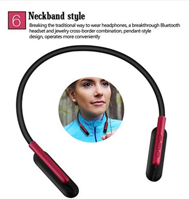 GUGGU TGK_435K_B11 Neck Band Bluetooth Headset Bluetooth Headset Price ...