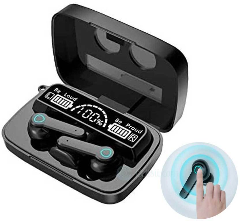 HAMOFY Premium TWS M19 BT Earbuds LED digital display Touch Control ...
