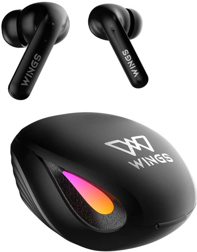 Wings Phantom 700 Earbuds with 40ms Low Latency Game mode Bluetooth ...