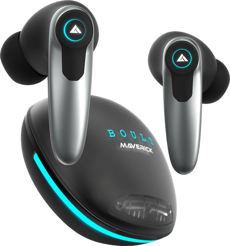 Boult Audio Maverick with Quad Mic ENC, 45ms Low Latency Gaming Mode ...