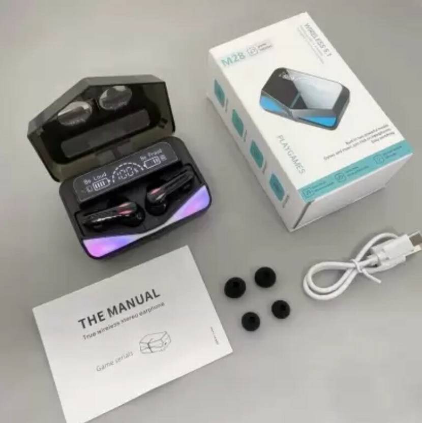 YAMAY Latest Edition TWS Gaming Wireless Earbuds M28 with PowerBank ...