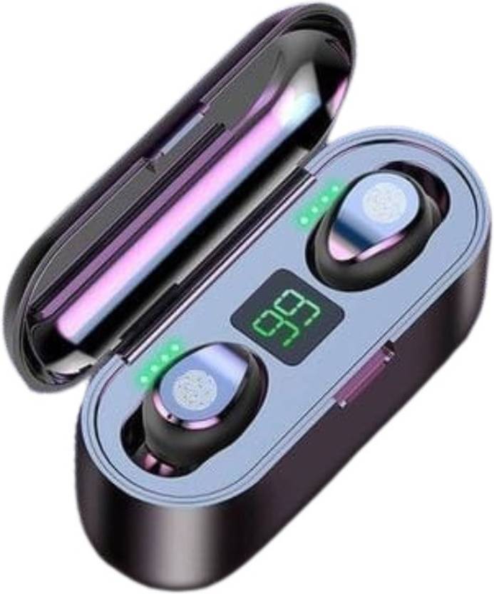 USM F9 Pro Wireless Bluetooth Earbuds with Power Bank Bluetooth Headset ...
