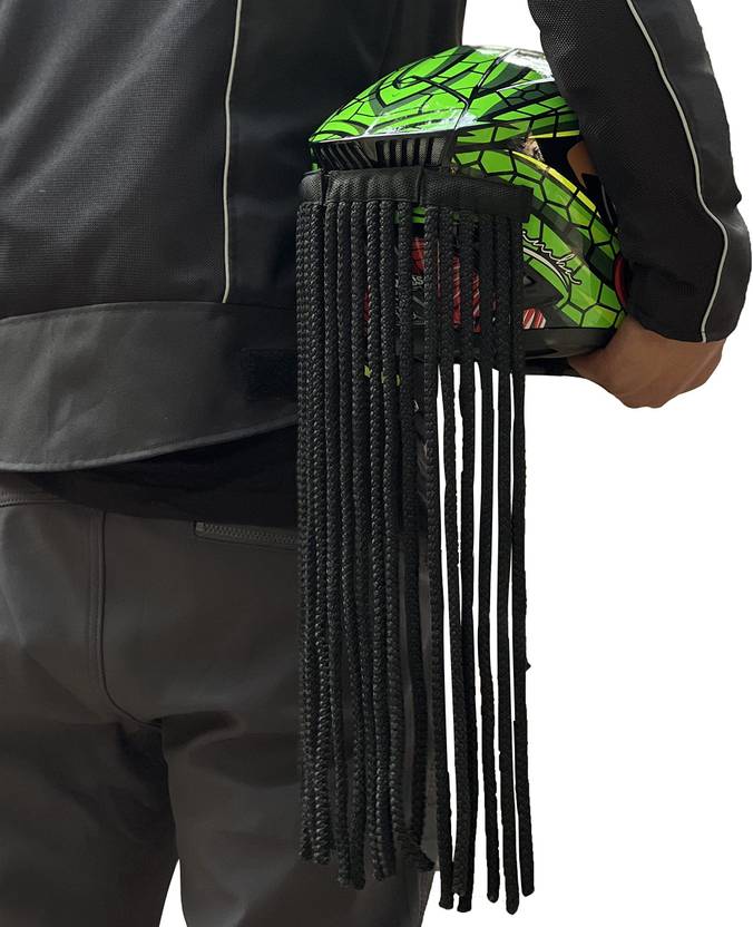 Steelbird Universal Design Predator Dreadlocks/Add-On Hair Attachment ...