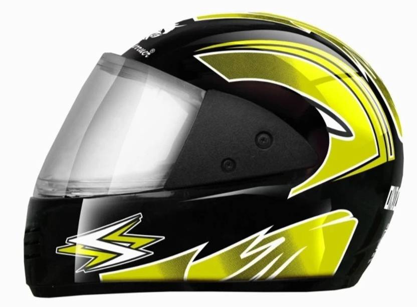 Maxwell Full Face Helmet ISI Marked strap for Men & Women Bike & Scooty ...