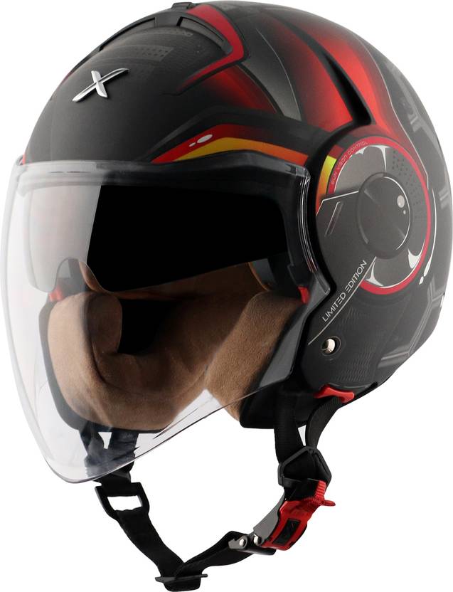 Axor Striker Hitman Dual Visor Motorbike Helmet - Buy Axor Striker ...