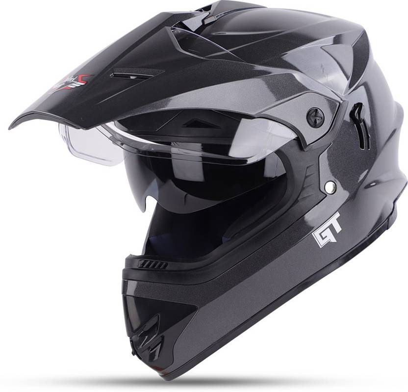 Steelbird Off Road GT ISI Certified Motocross Helmet for Men with Inner ...