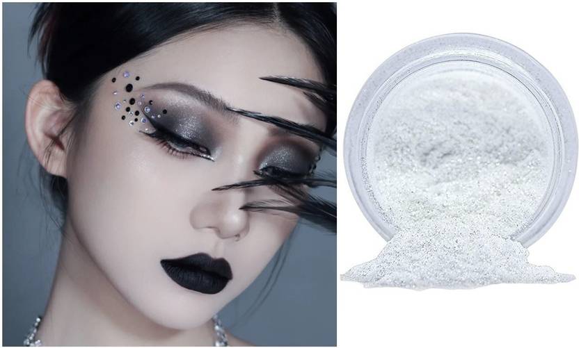 BLUEMERMAID PROFESSIONAL WHITE SHIMMERY HIGHLIGHTER POWDER WITH SWEAT ...