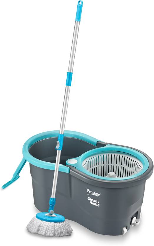 Prestige Cleanhome Alpha Mop With 2 Microfiber Mop Heads Mop Set Price ...