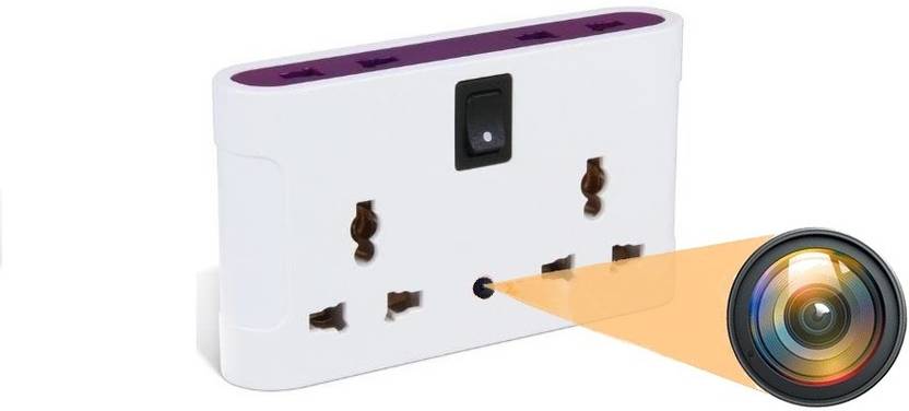 FREDI HD PLUS 1080P SPY SWITCH SOCKET HIDDEN CAMERA WITH INBUILT SPACE ...
