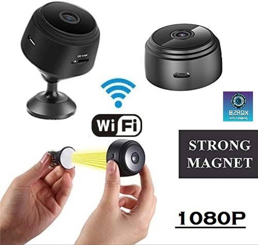 Bzrqx BEST QUALITY 1080p HD Mini WiFi spy secret Hidden Camera, Live on ...