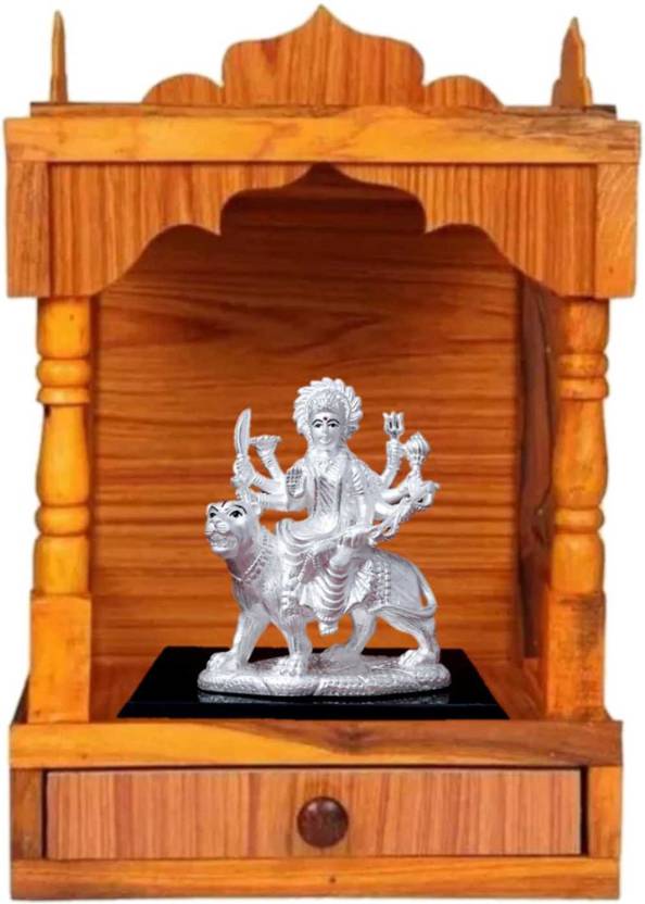 MAA MANSA DEVI Solid Wood Home Temple Price in India - Buy MAA MANSA ...