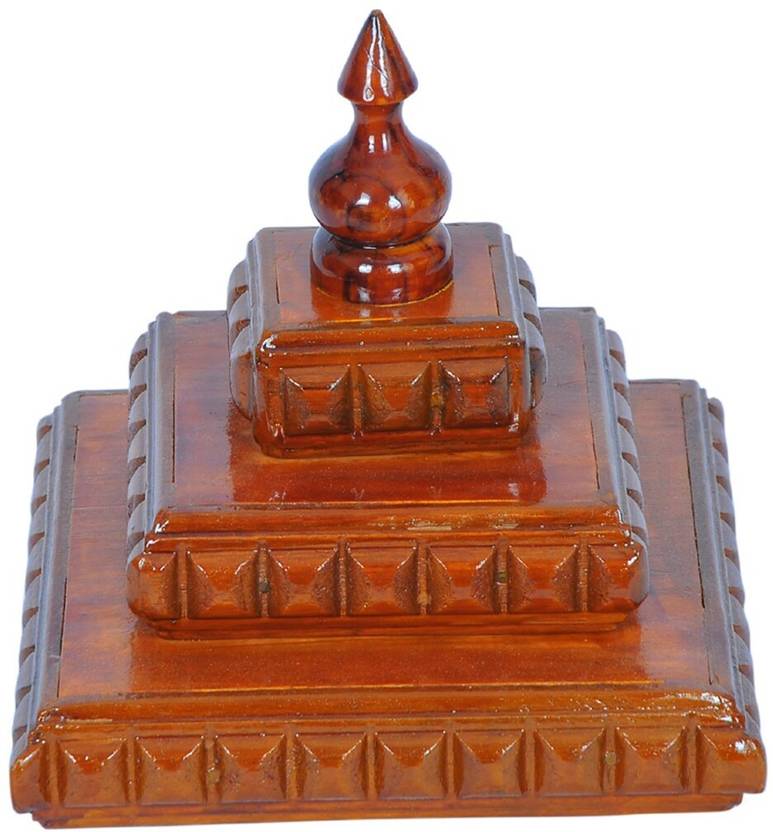 Jeevan Raj Veer Chen Gopur_Dome_15_06_W6_D6_H7 Solid Wood Home Temple ...