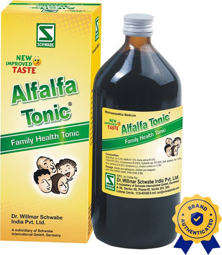 Dr.Willmar Schwabe India Alfalfa Tonic Syrup Price in India - Buy Dr ...