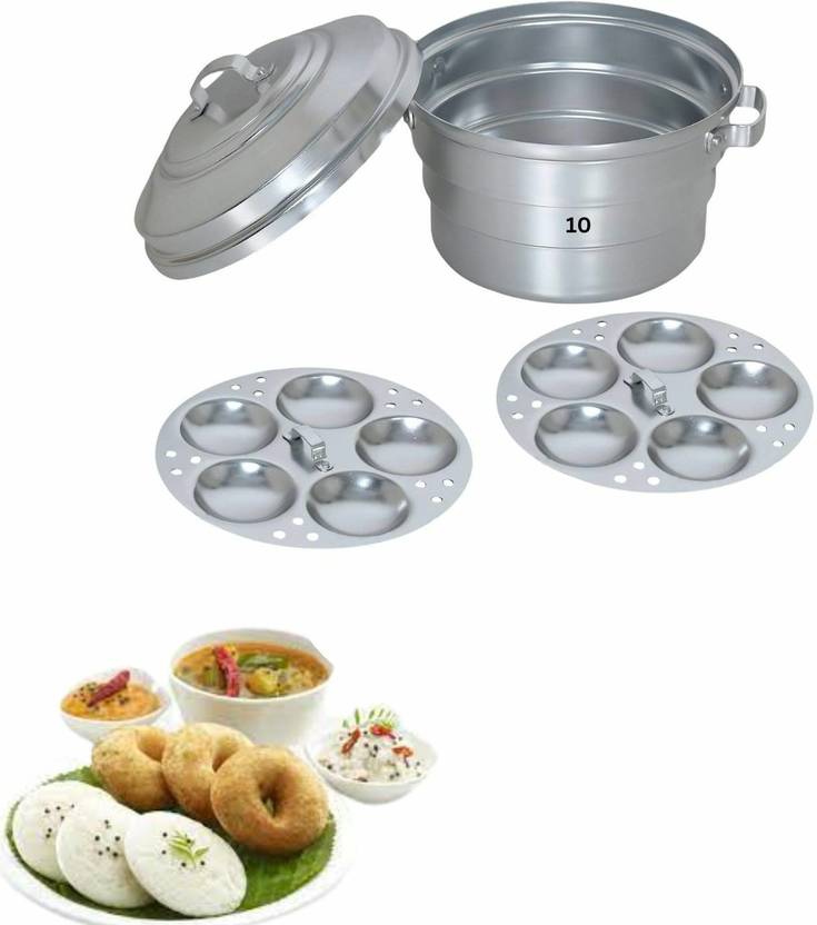 Thaimart Aluminium Idli Maker for Oil-Free Cooking Induction Idli Maker ...
